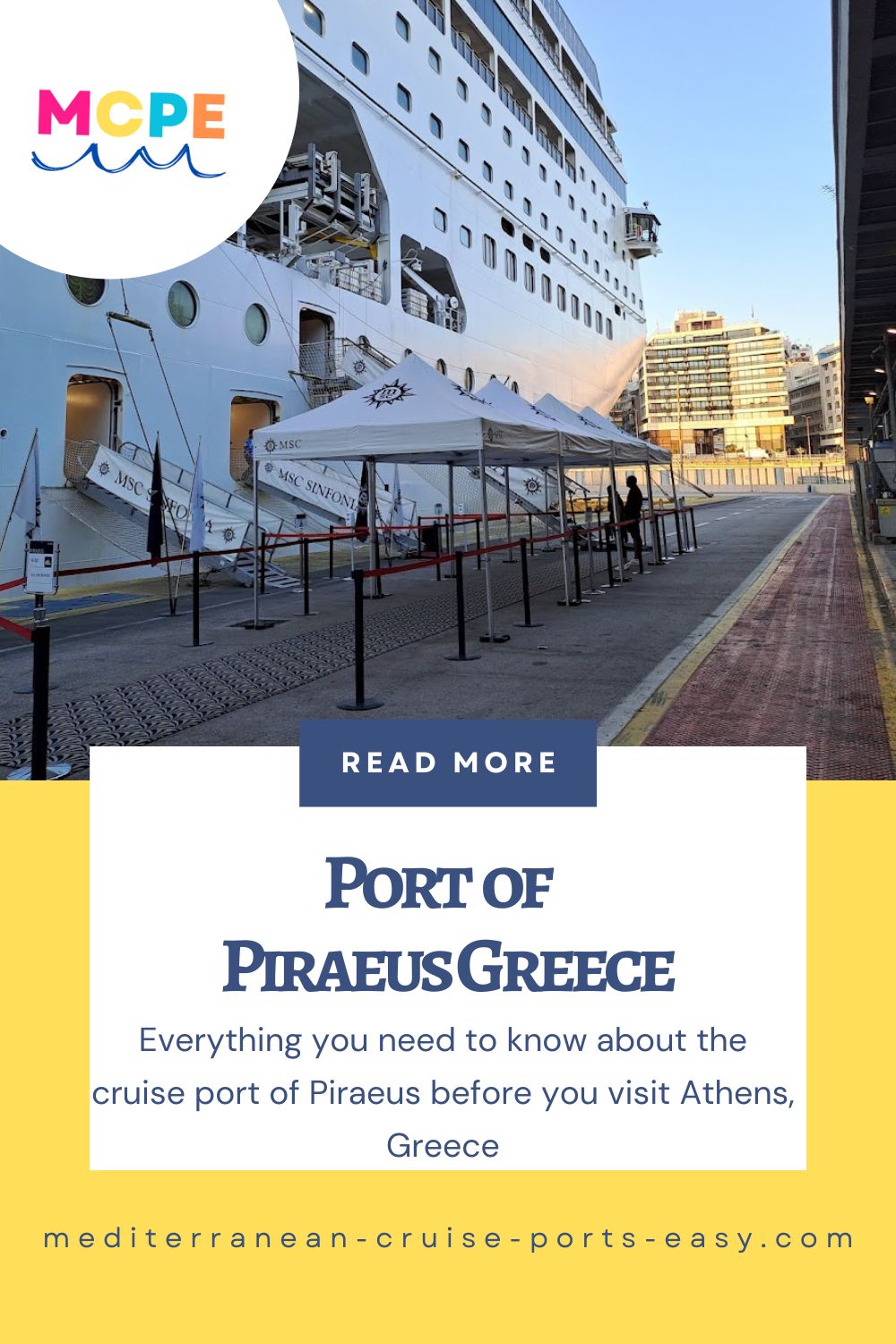 Port of Piraeus – best cruisers tips on Athens port terminal